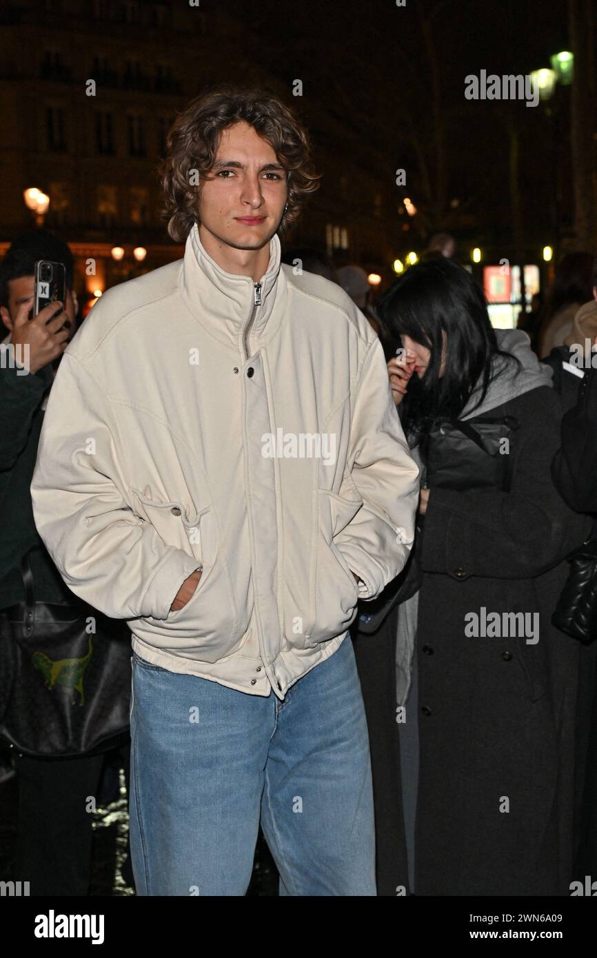 Vassili Schneider attending the Isabel Marant show during PFW in Paris ...