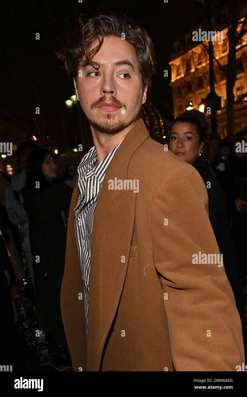 Paris, France. 29th Feb, 2024. Cole Sprouse attending the Isabel Marant ...