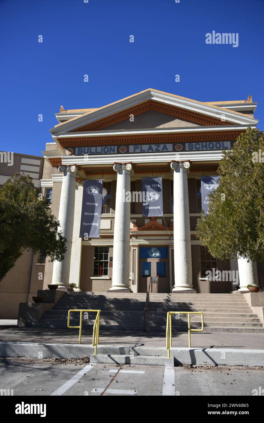 Miami, AZ., U.S.A. 1/27/2024. The Bullion Plaza Cultural Center ...