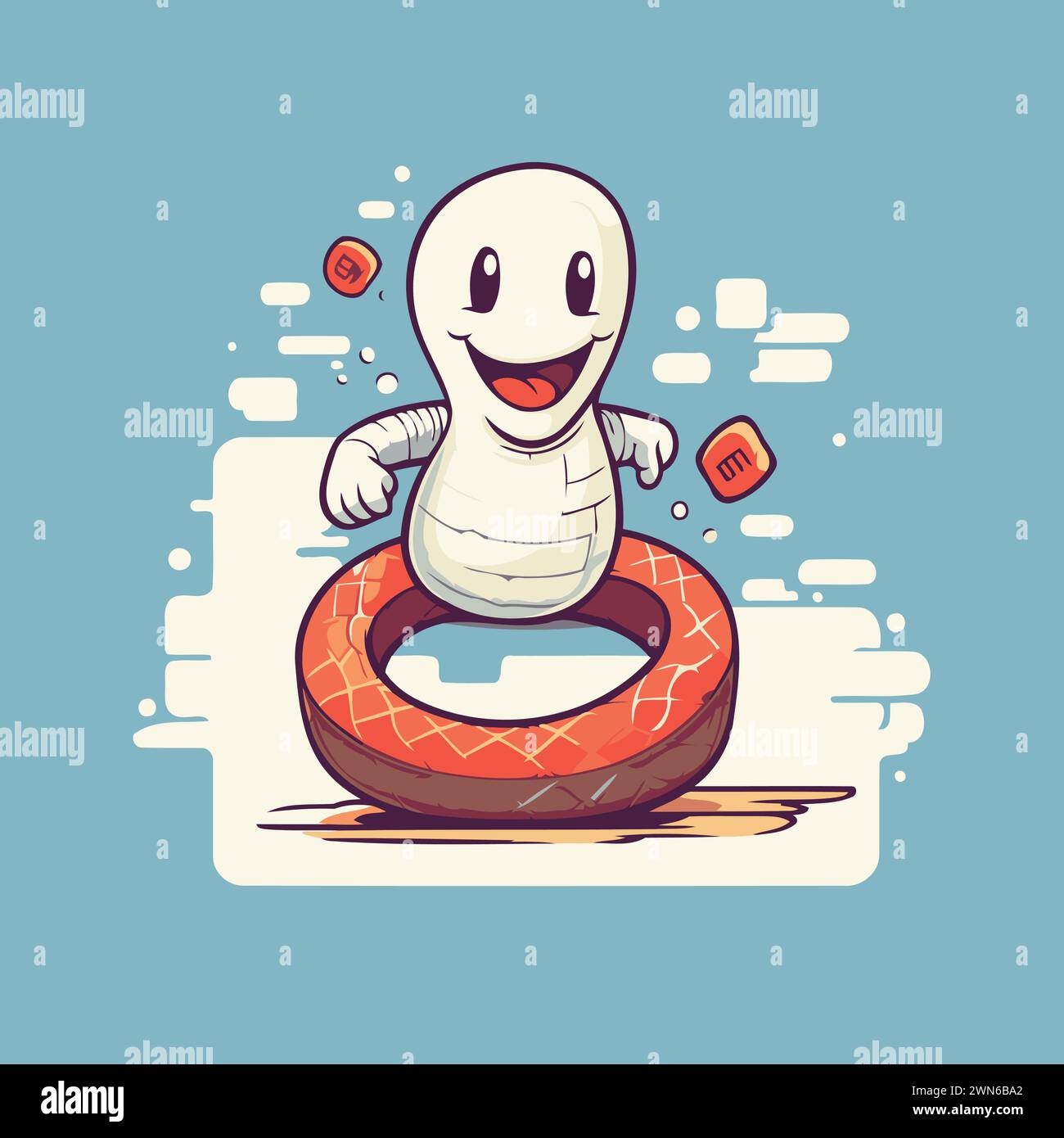 Ring snake Stock Vector Images - Alamy