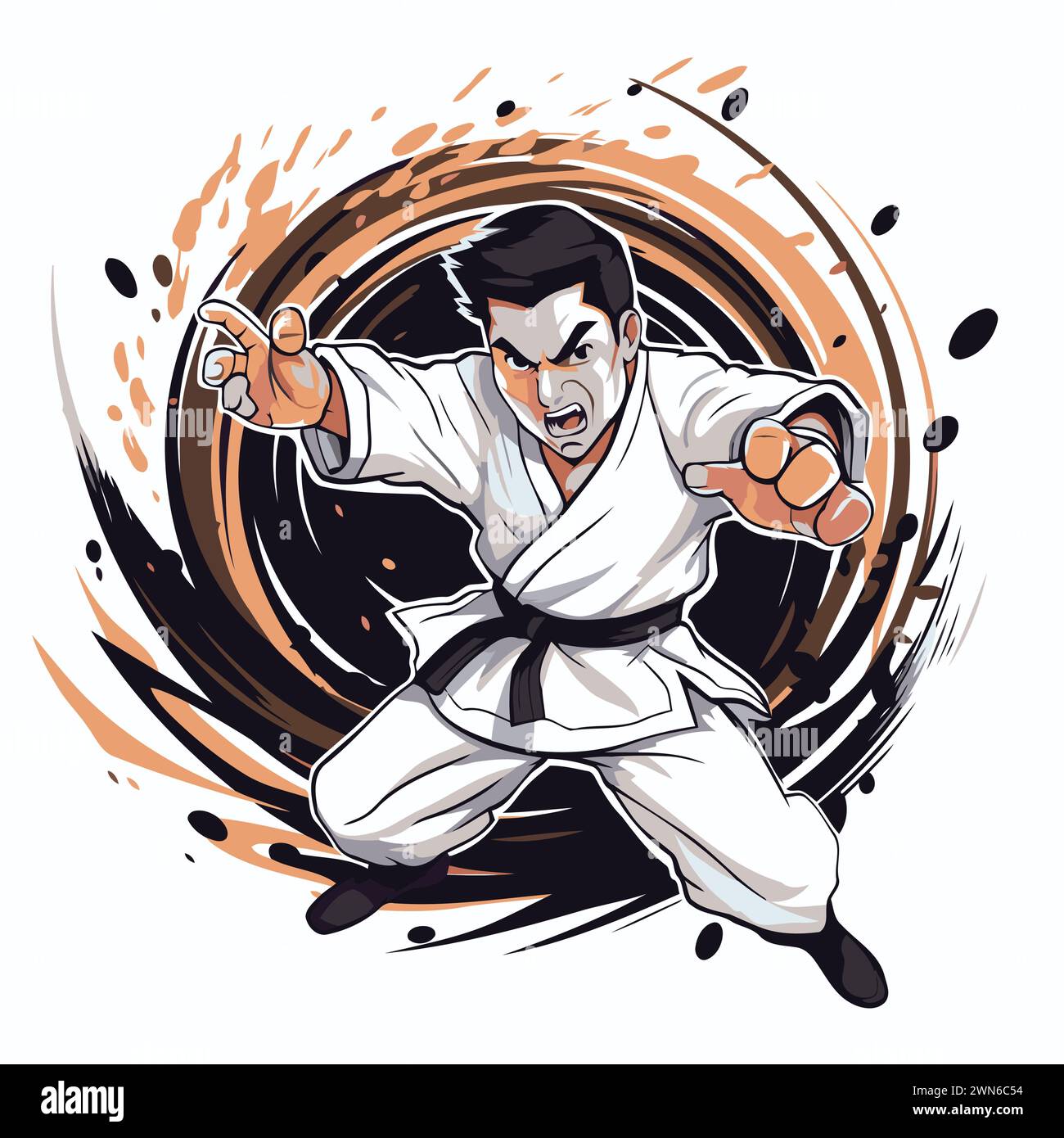 Kata judo Stock Vector Images - Alamy