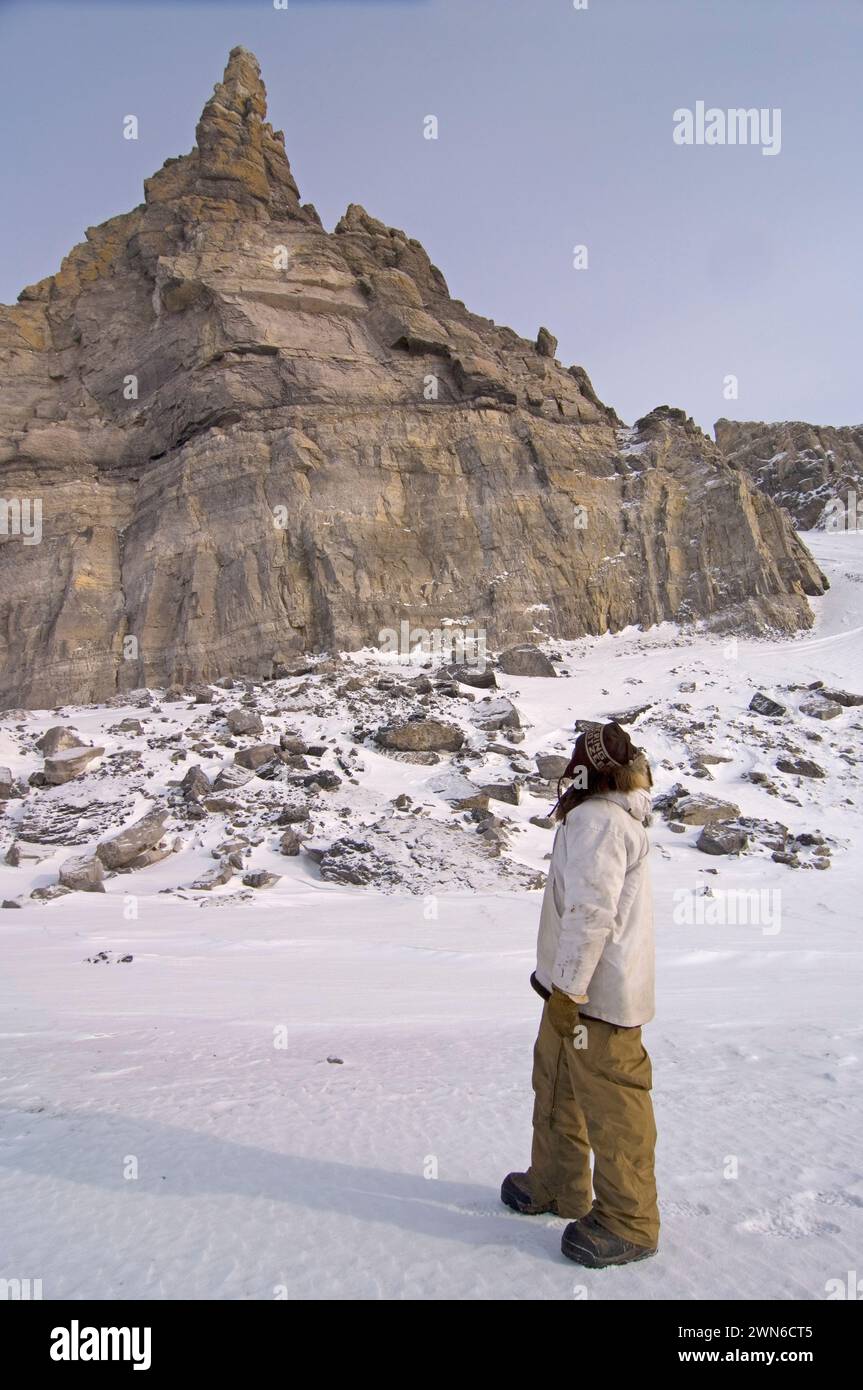 Cape Lisburne area high winds and cross sea currents western corner of ...
