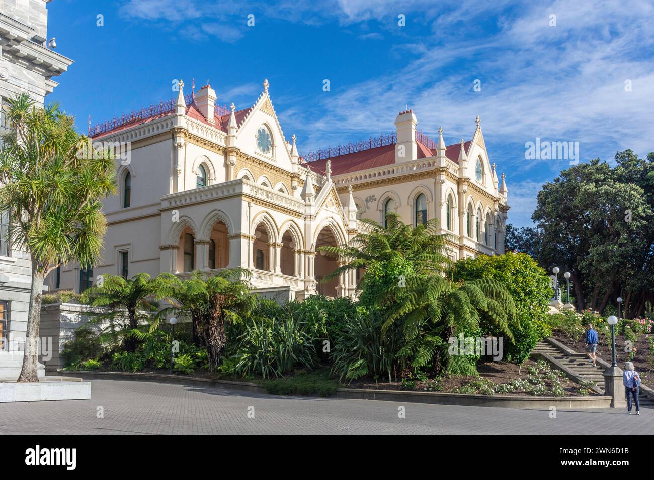 Parliamentary library building hill street pipitea wellington pe hi-res ...