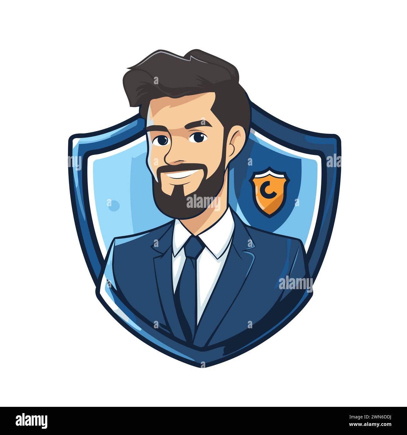 Guard icon hi-res stock photography and images - Alamy