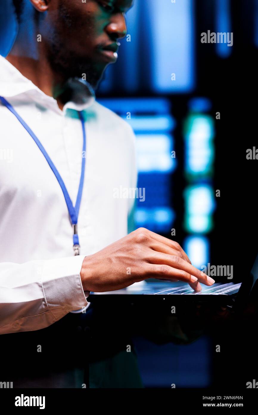 Admin verifying event logs and diagnostic tools to determine ...