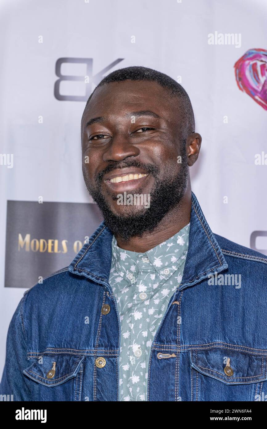 Beverly Hills, USA. 28th Feb, 2024. CEO Solid Gold Global Kofi M ...