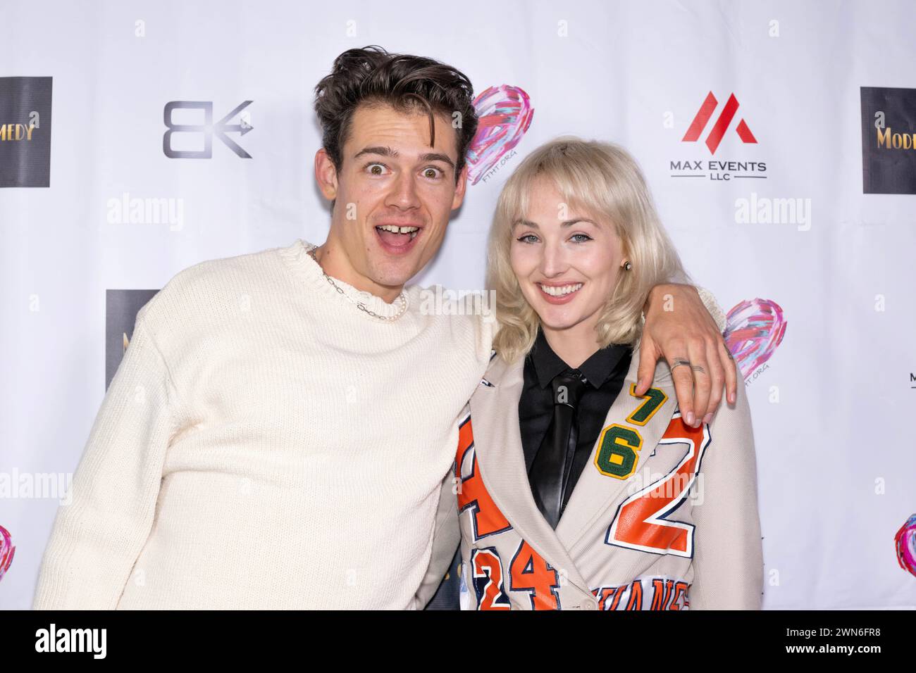 Comedian Mario Adrion, Fashion Stylist Veta Horwitz attend Max Events ...