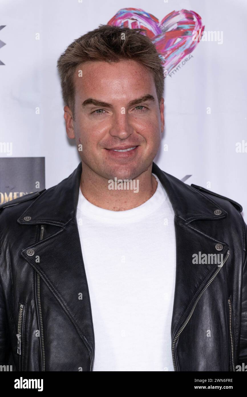 Beverly Hills, USA. 28th Feb, 2024. Singer James Maas attends Max ...