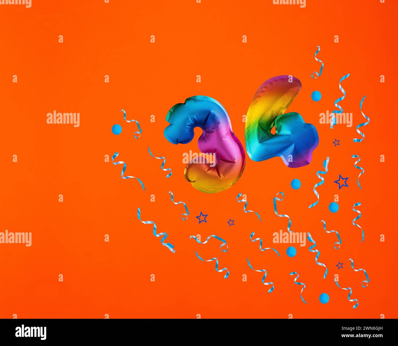 Balloon number 34 hi-res stock photography and images - Alamy