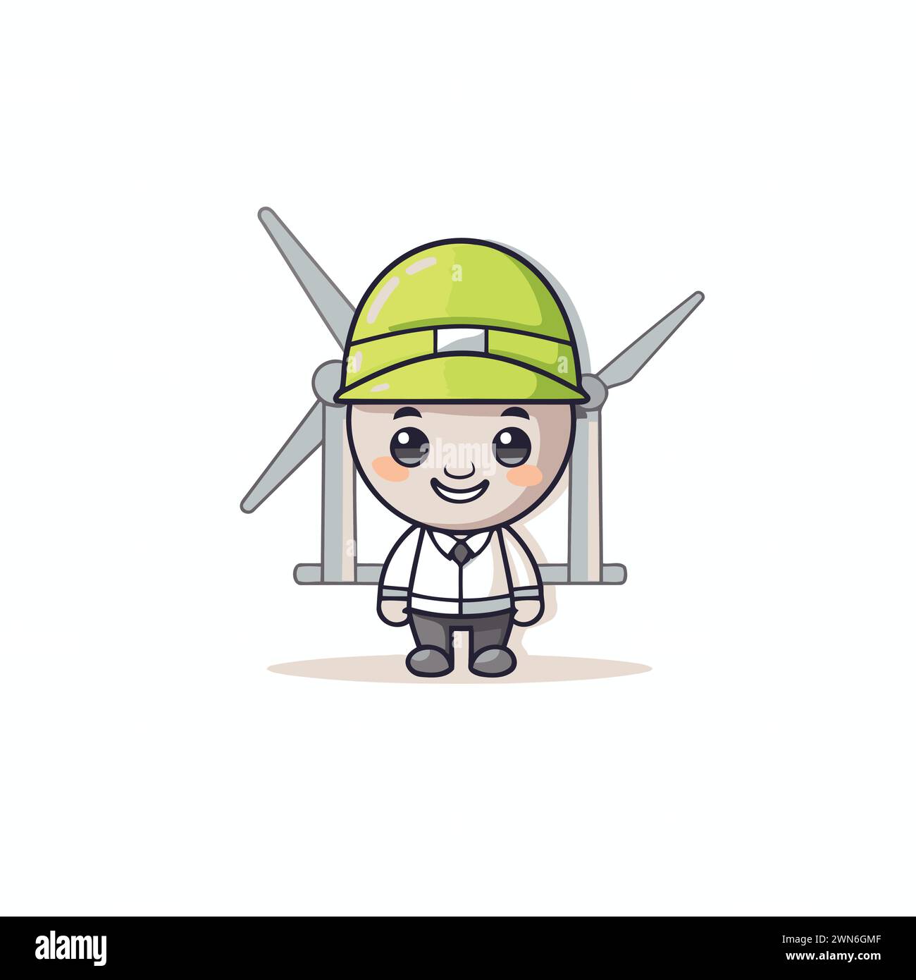 Turbine maintenance Stock Vector Images - Alamy