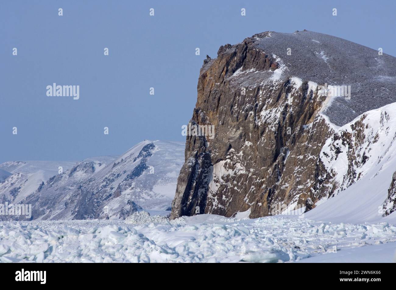 Cape Lisburne area high winds and cross sea currents western corner of ...