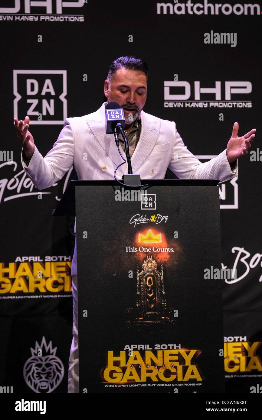 Los Angeles, California, USA. 29th Feb, 2024. Boxing Legend and ...