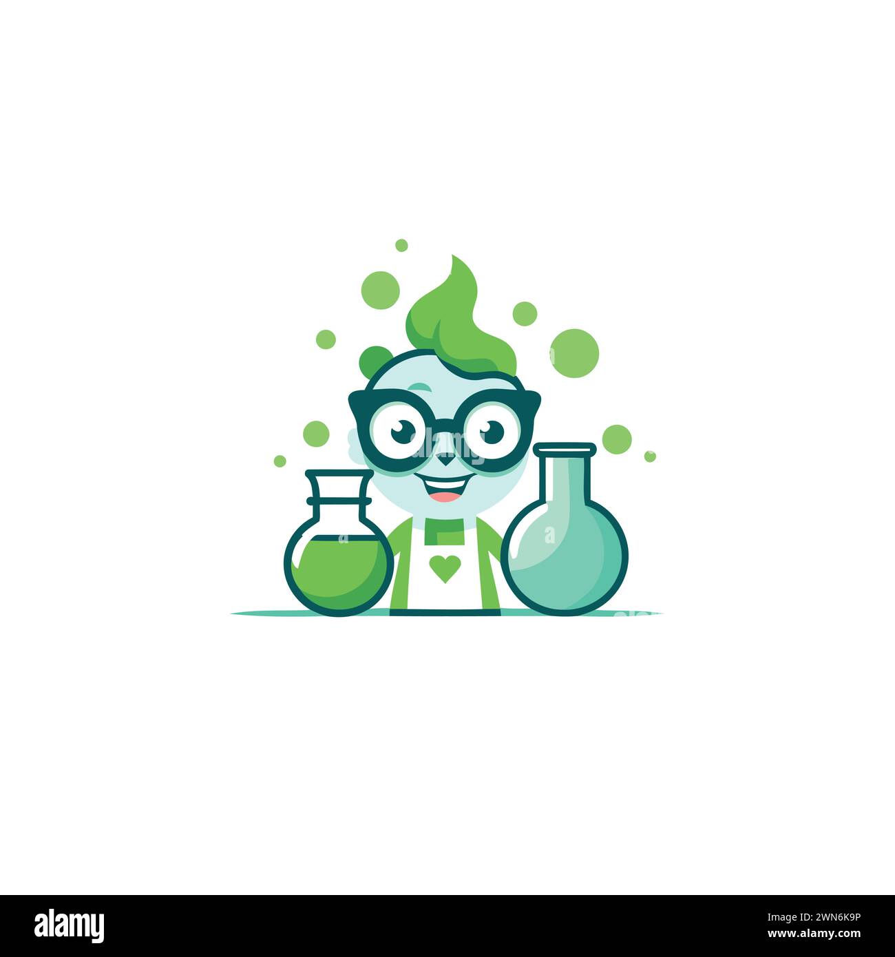 Science lab logo hi-res stock photography and images - Alamy