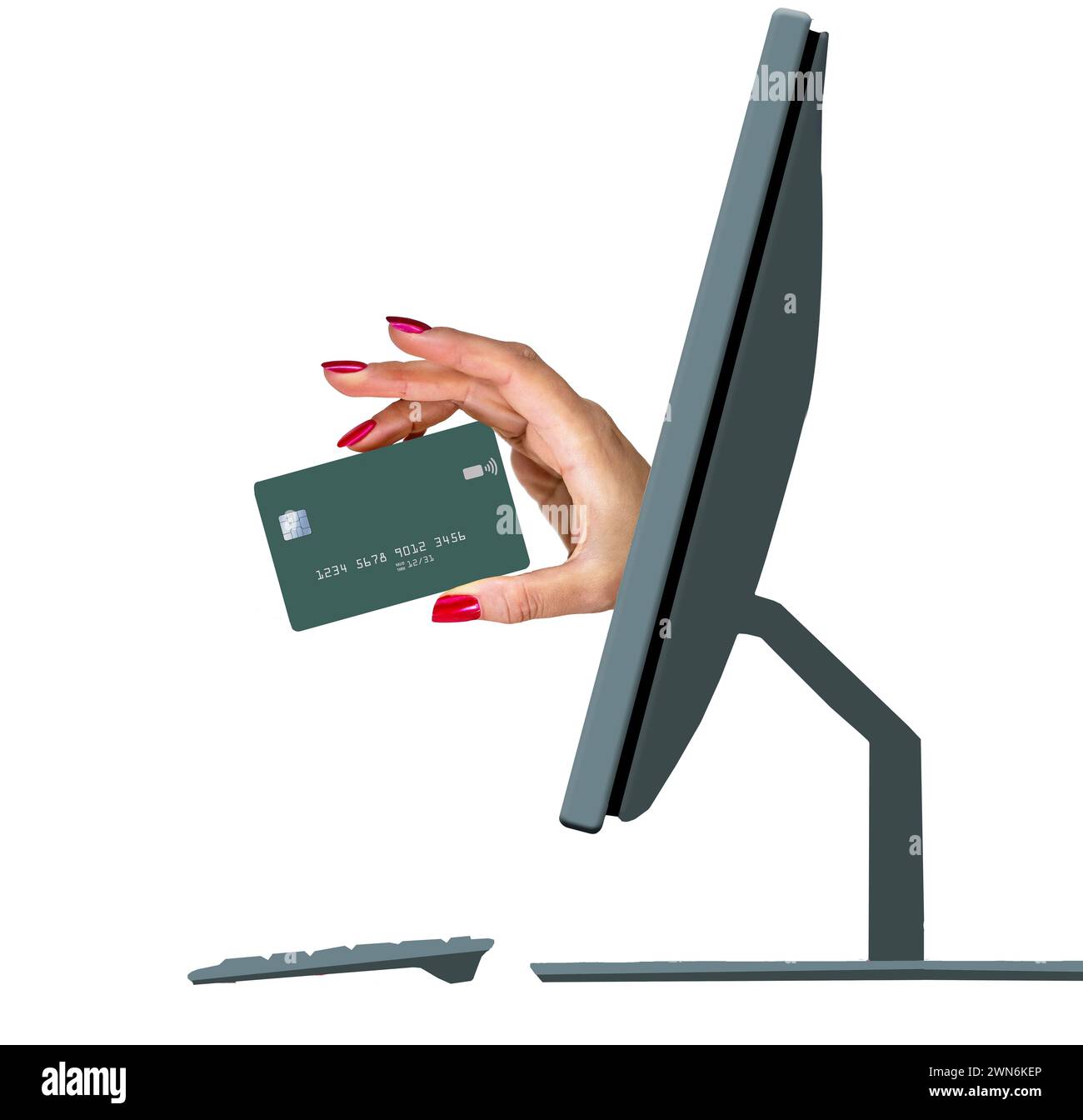 Card screen hi-res stock photography and images - Alamy