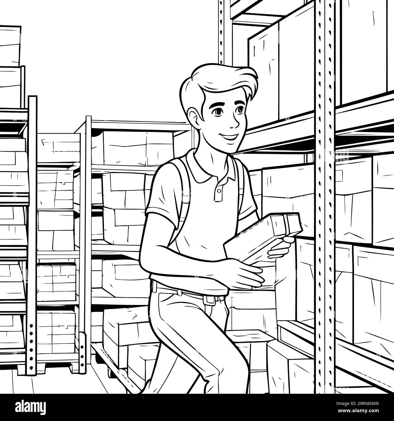 Occupation storage Black and White Stock Photos & Images - Alamy