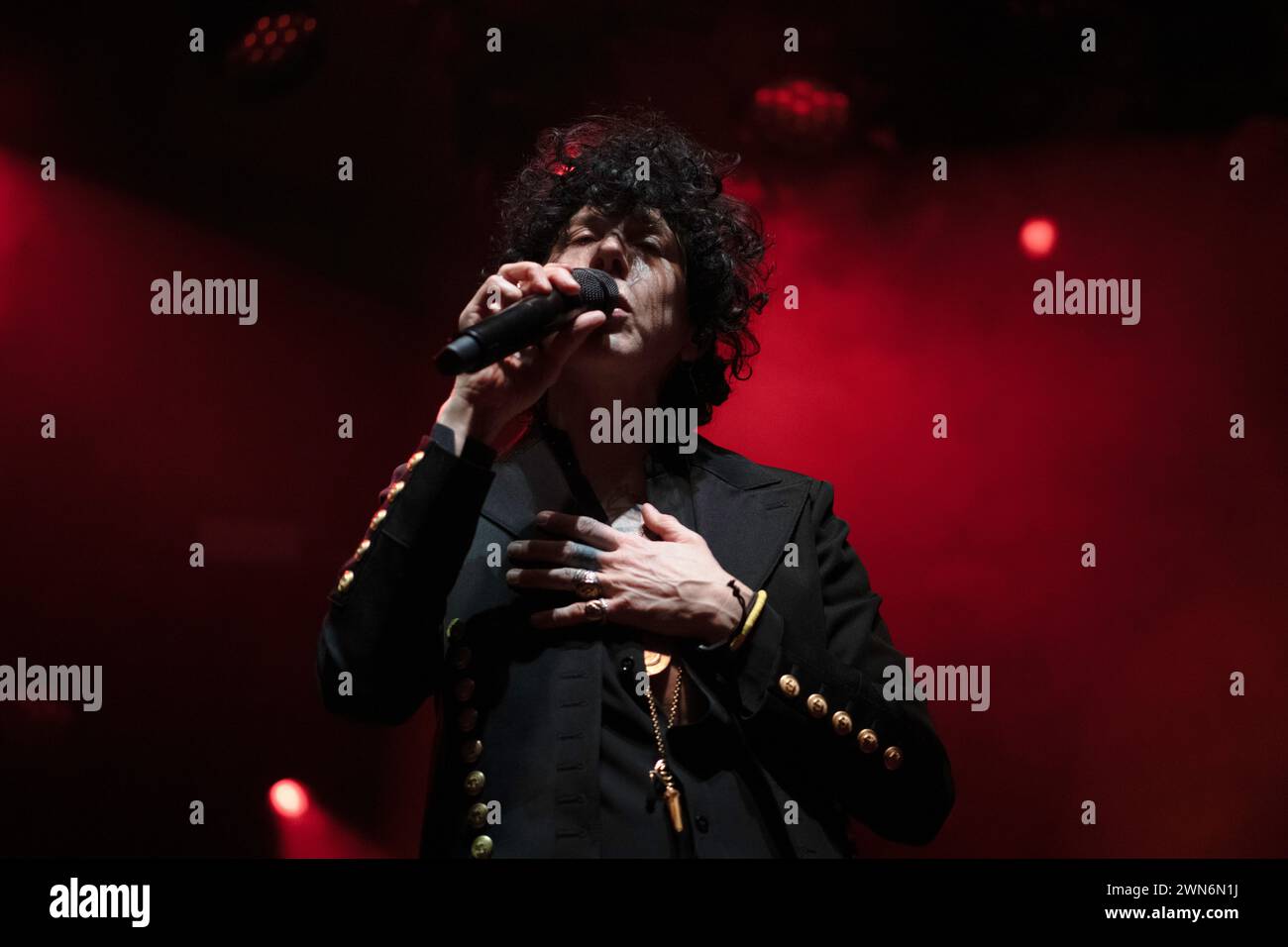Laura Pergolizzi aka LP performing live at the Columbiahalle in Berlin ...