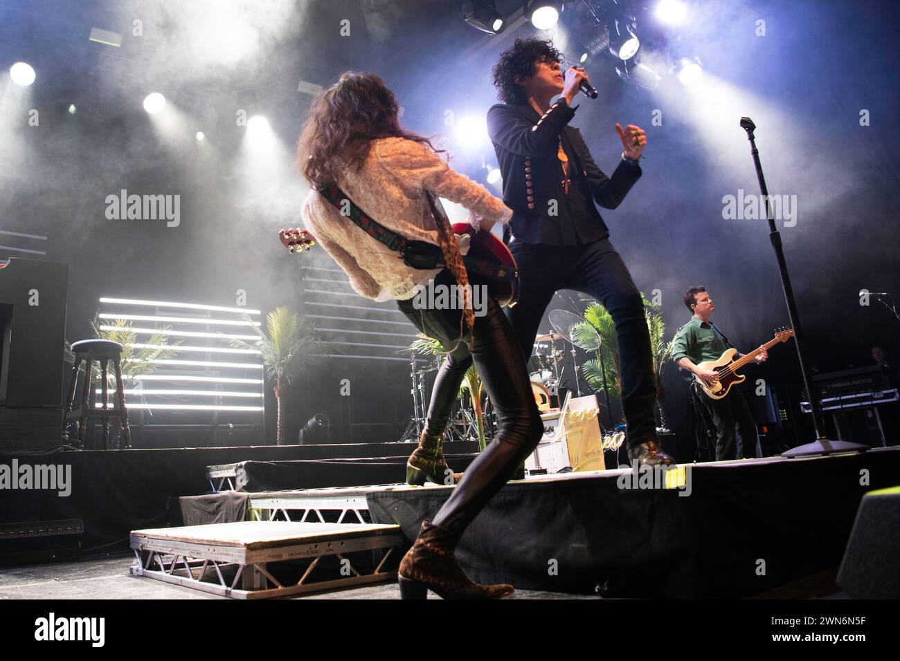 Laura Pergolizzi aka LP performing live at the Columbiahalle in Berlin ...