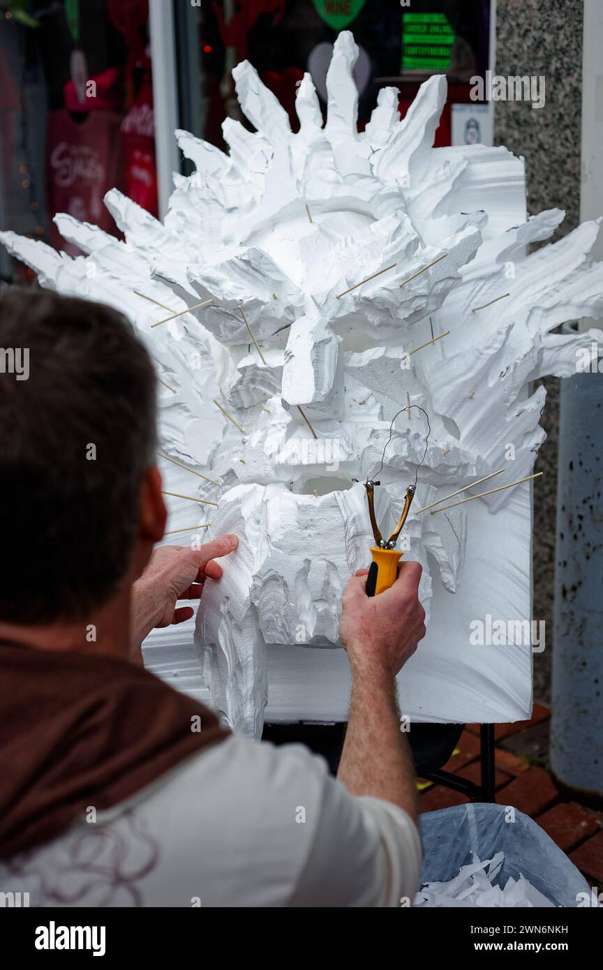 Styrofoam sculpture hi-res stock photography and images - Alamy