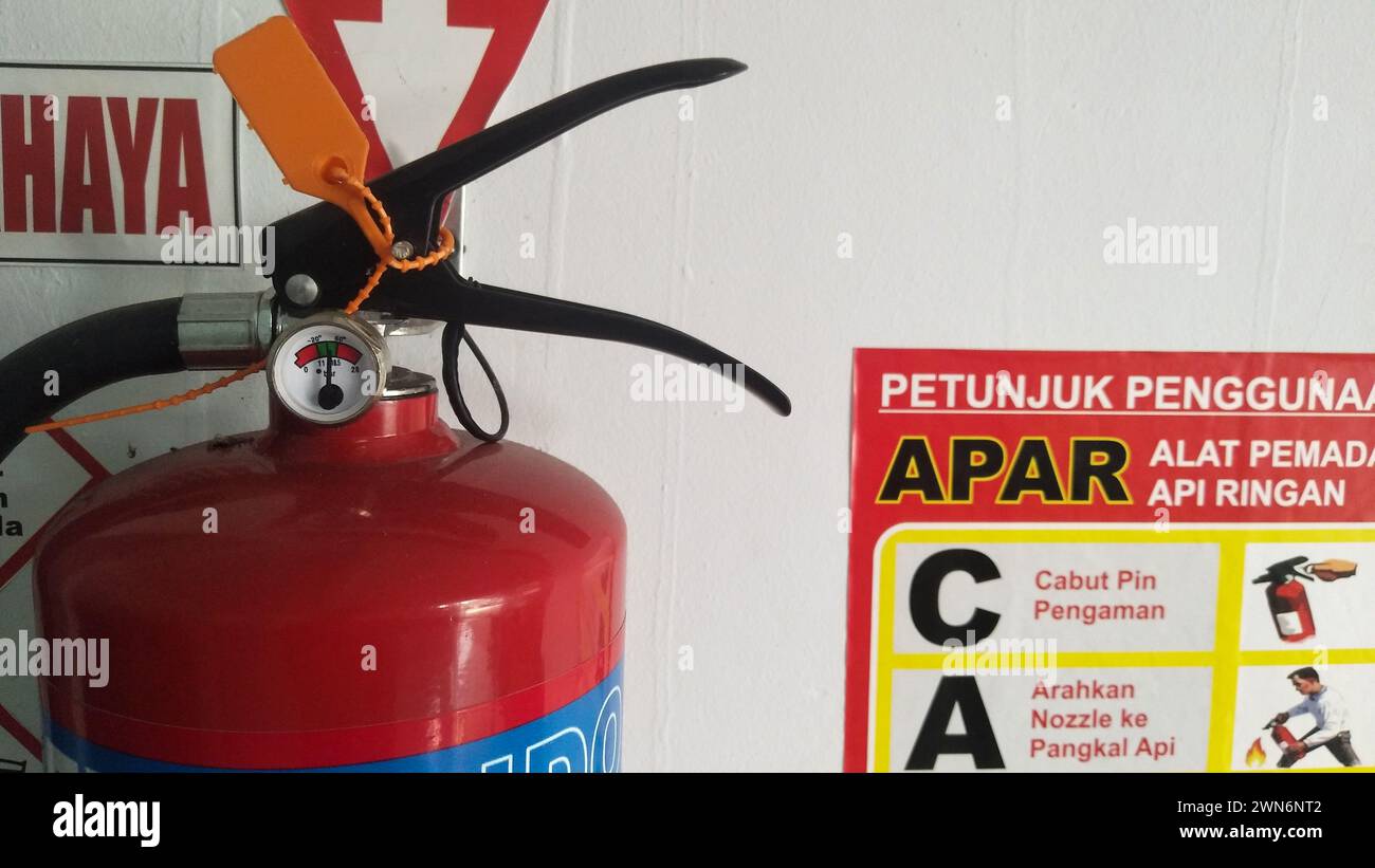 October 14 2023, Photo of Carbon Dioxide (CO2) Fire Extinguisher (APAR ...