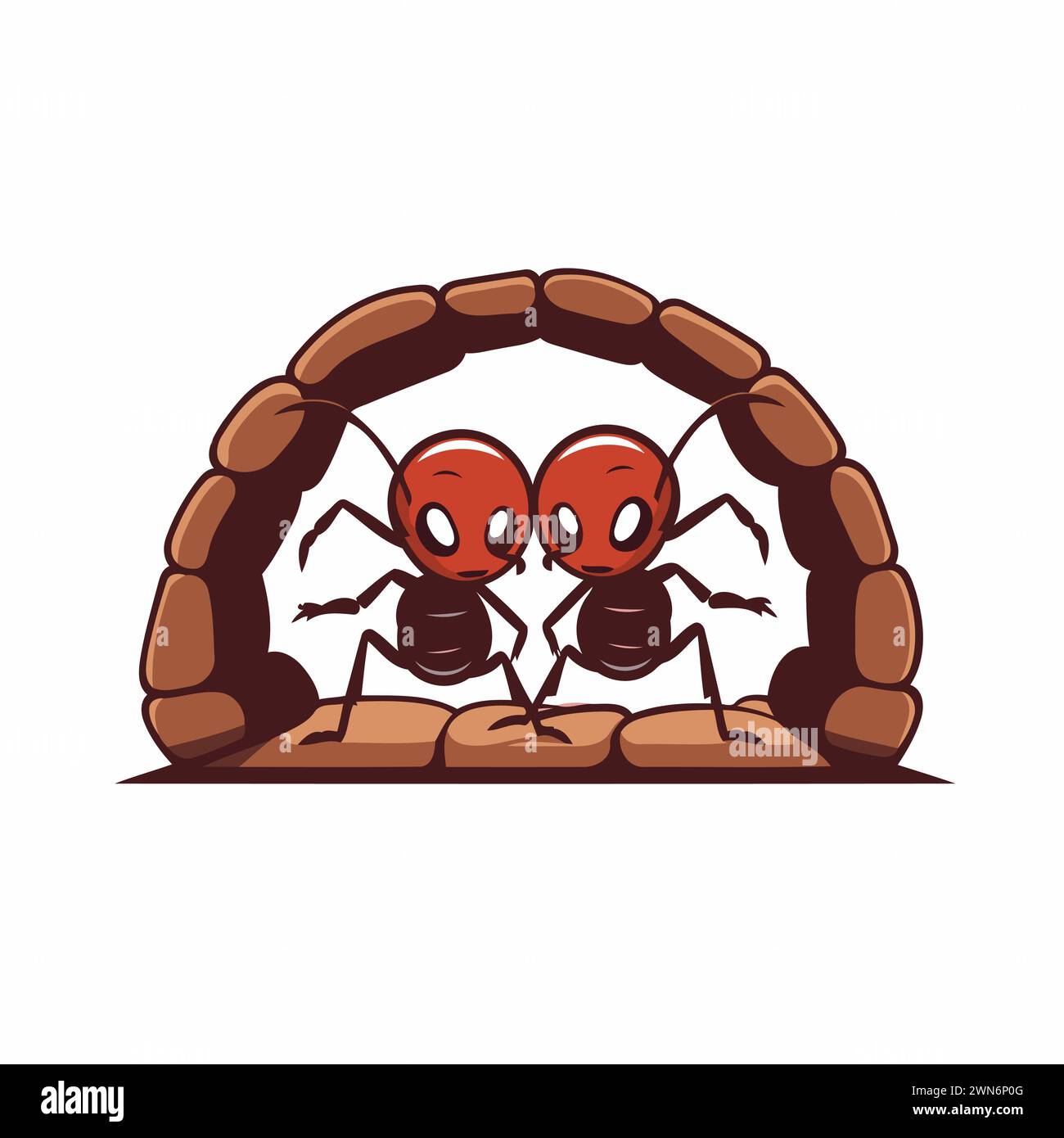 Ant circle Stock Vector Images - Alamy