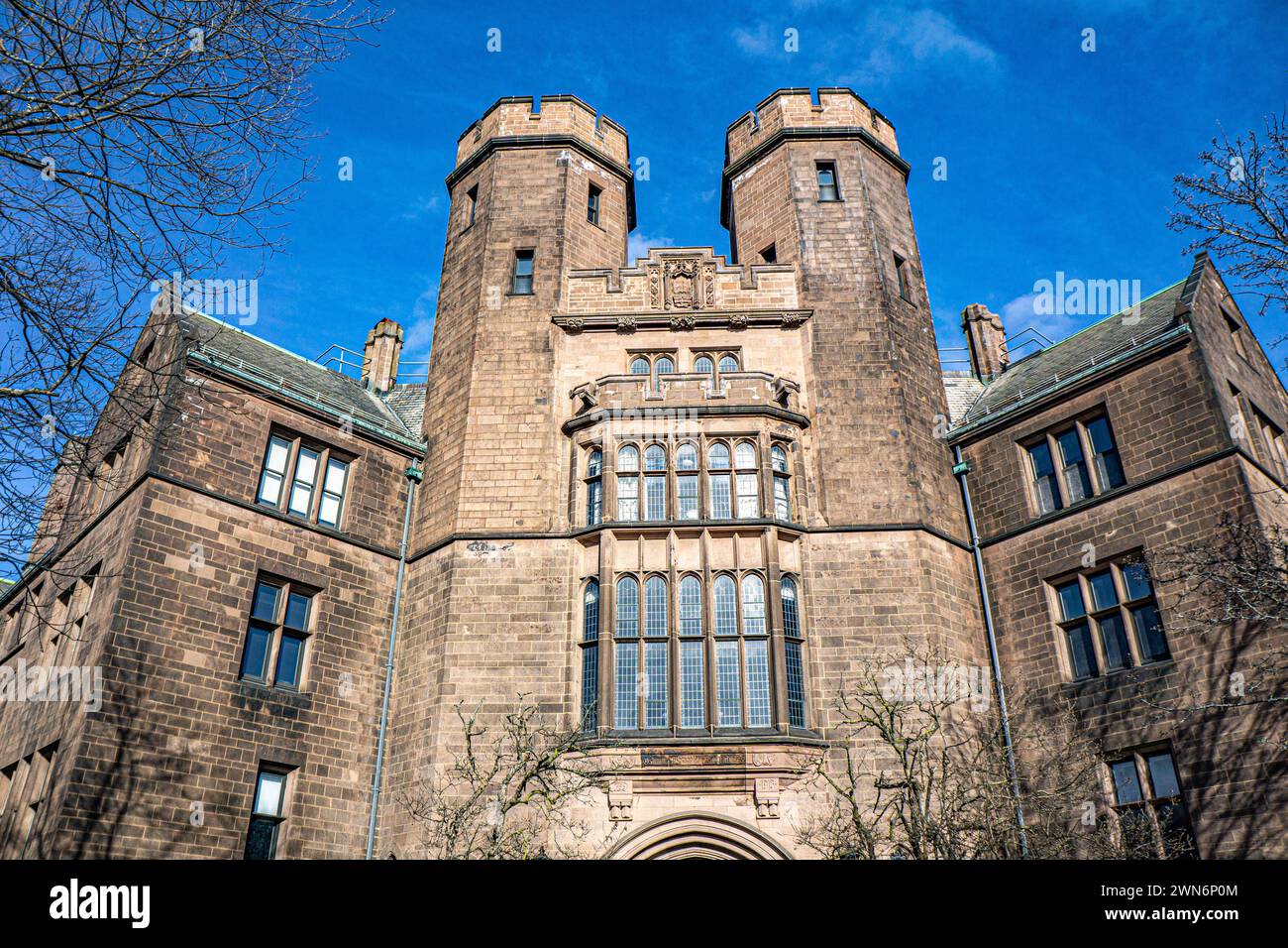 Osborn Memorial Laboratories, low angle view, Yale University, New ...