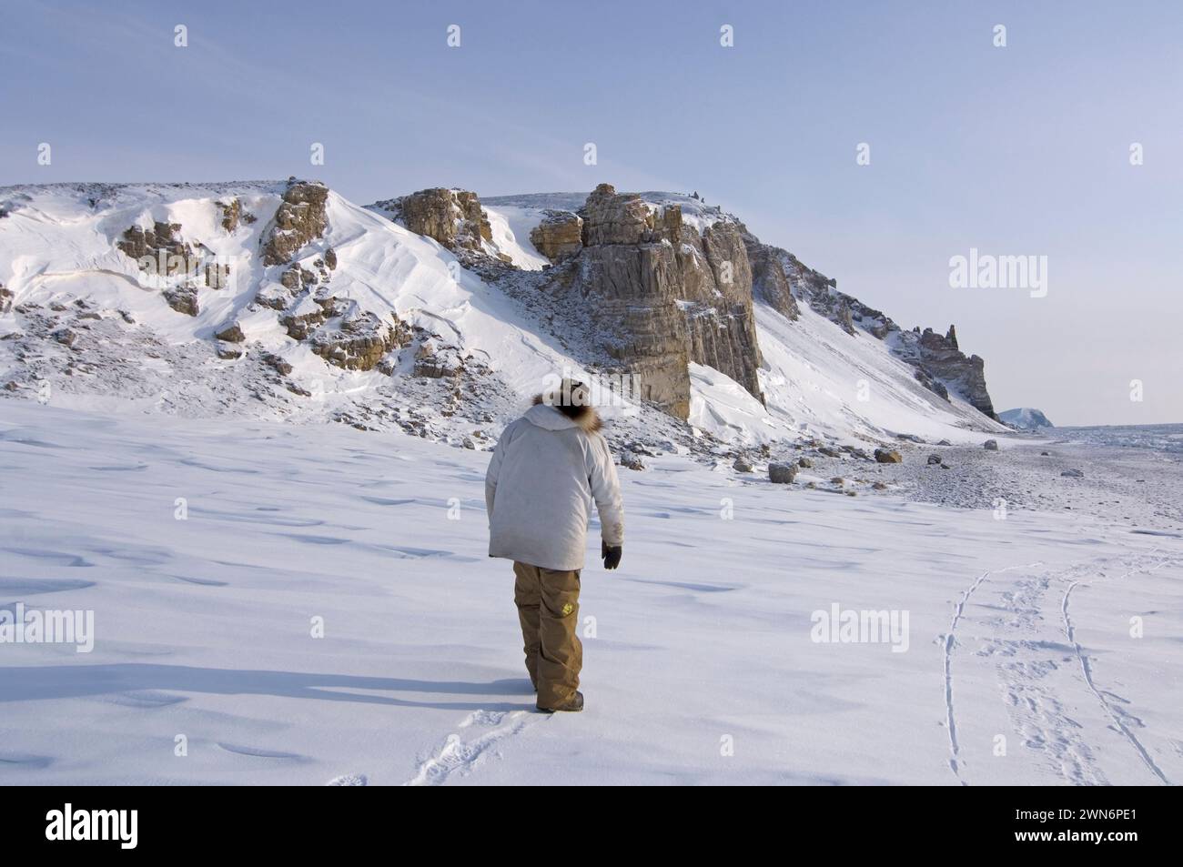 Cape Lisburne area high winds and cross sea currents western corner of ...