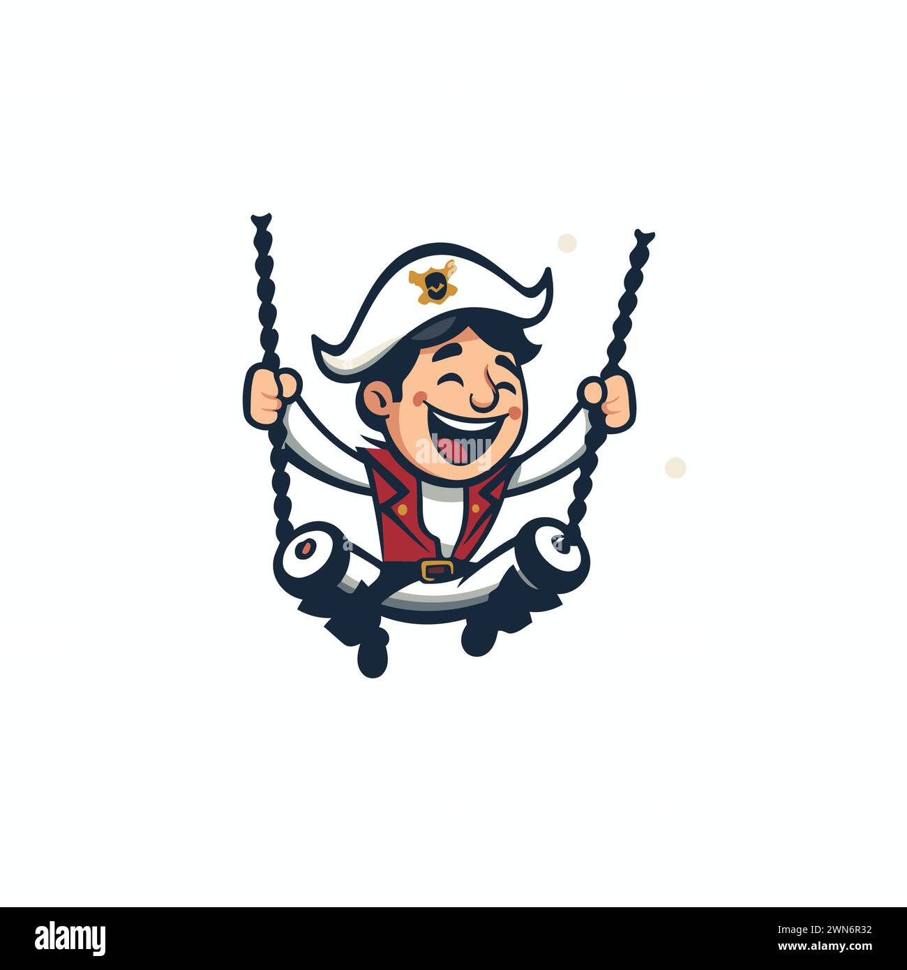 Swinging boat Stock Vector Images - Alamy