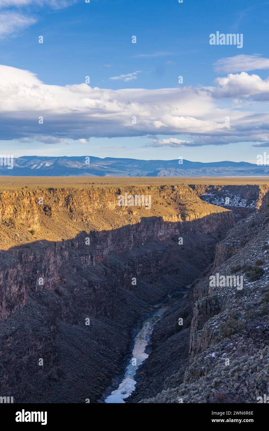 Rio Grande River Gorge Taos New Mexico Stock Photo - Alamy