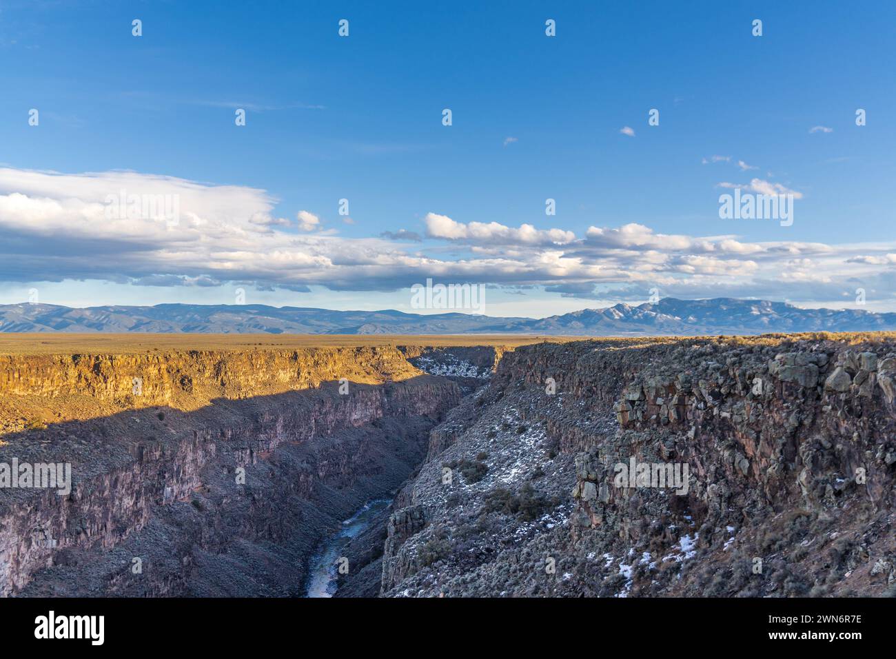 Rio Grande River Gorge Taos New Mexico Stock Photo - Alamy