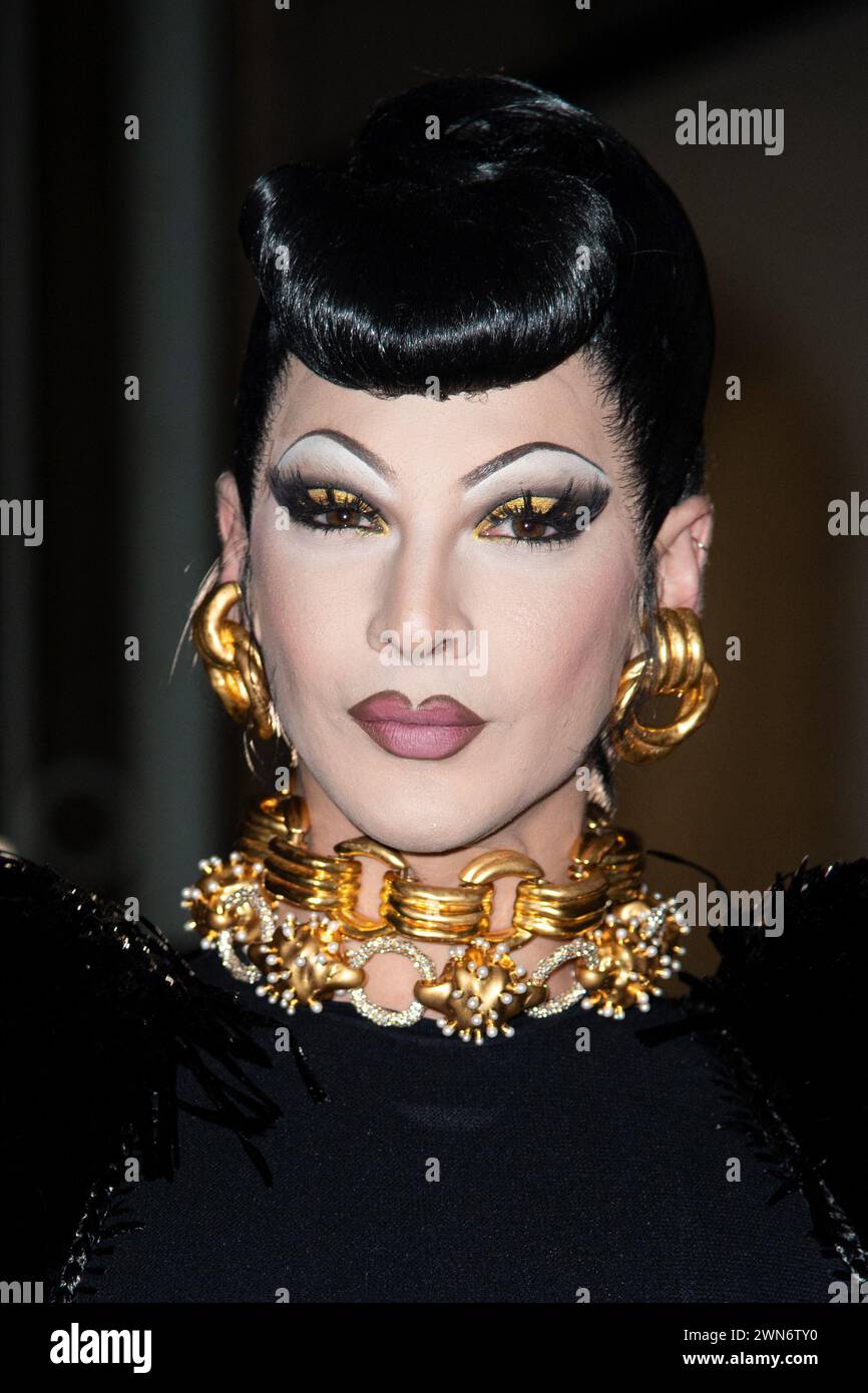Paris, France. 29th Feb, 2024. Violet Chachki attending the ...