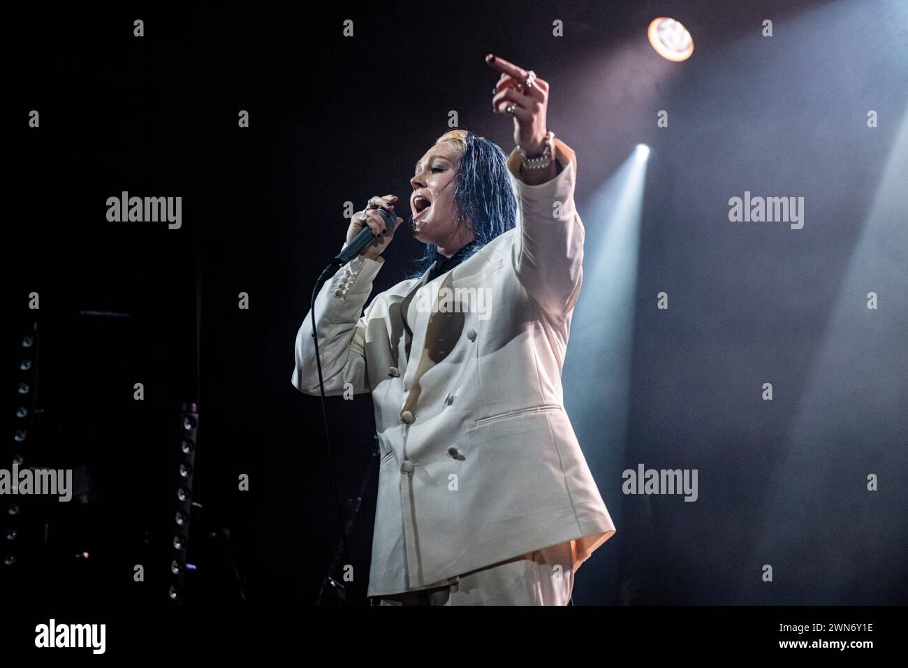 Lleo performing live at Electric Ballroom, London on 29 February 2024 ...