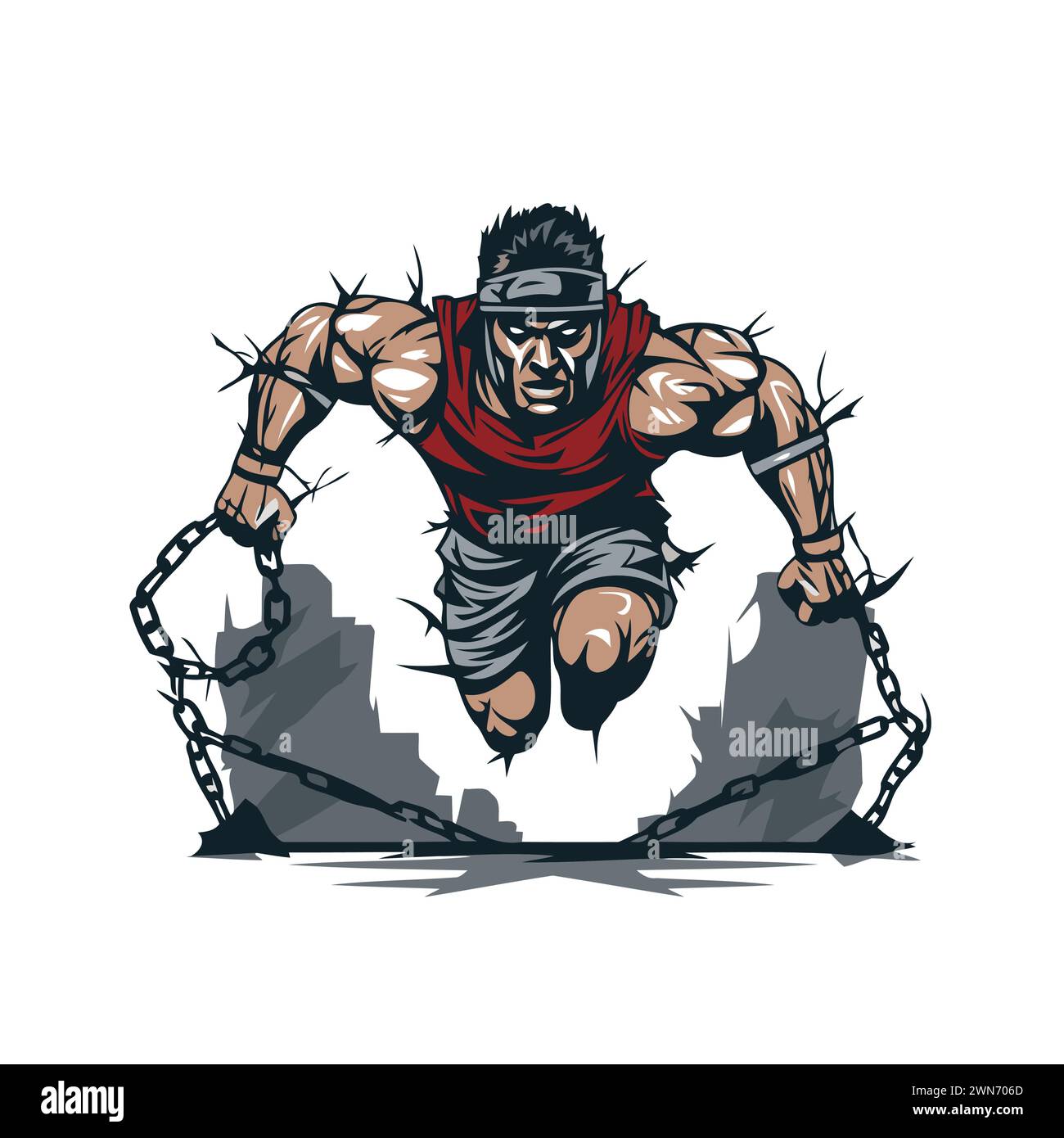 Neck exercise Stock Vector Images - Alamy