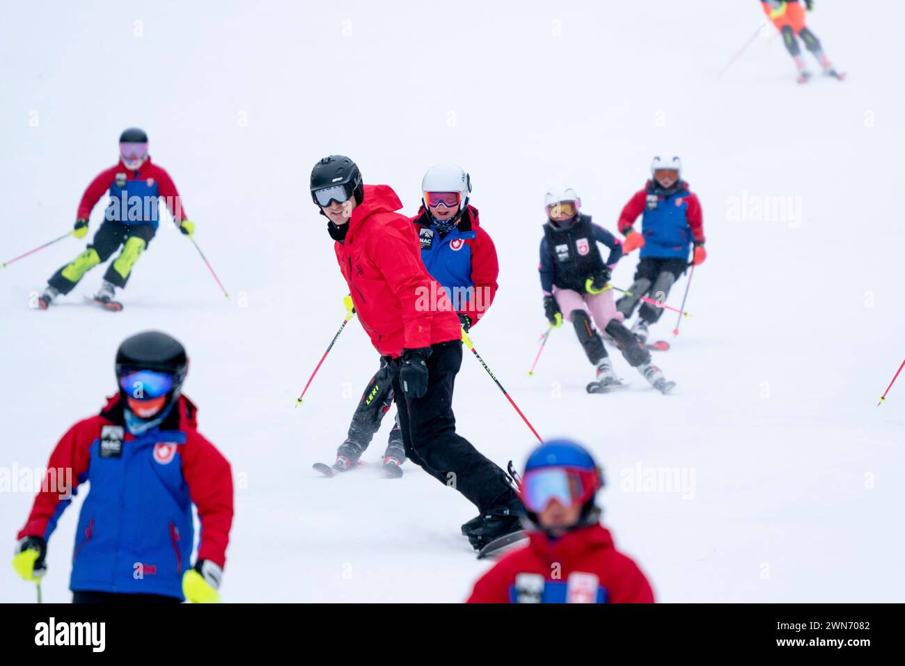 Thunder Bay, Canada. 29th Feb, 2024. Prime Minister Justin Trudeau ...