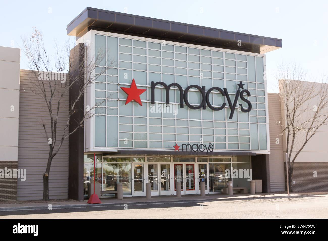 A Macy's store is located in a shopping mall in Gilbert, Arizona as seen here on February 29 ...