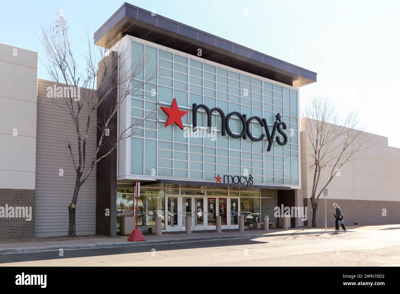 A Macy's store is located in a shopping mall in Gilbert, Arizona as seen here on February 29 ...