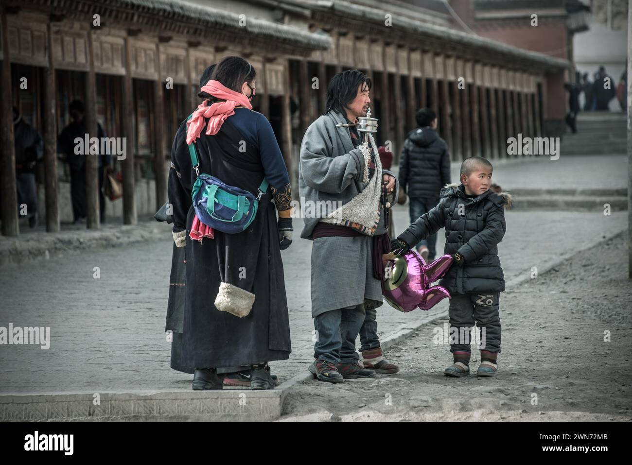 (FILE) Like so many of the Sichuanese-Tibetans who comprise the town's ...