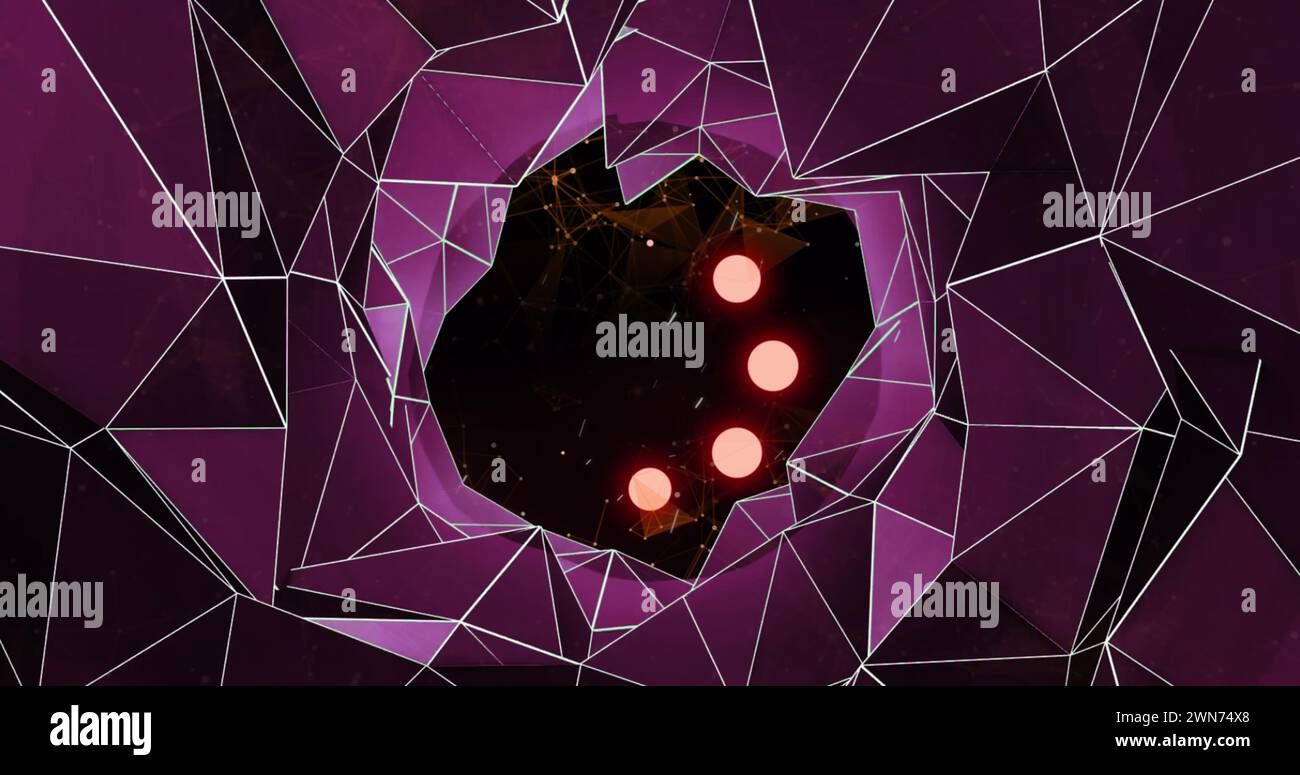 Image of data loading ring on black background Stock Photo - Alamy
