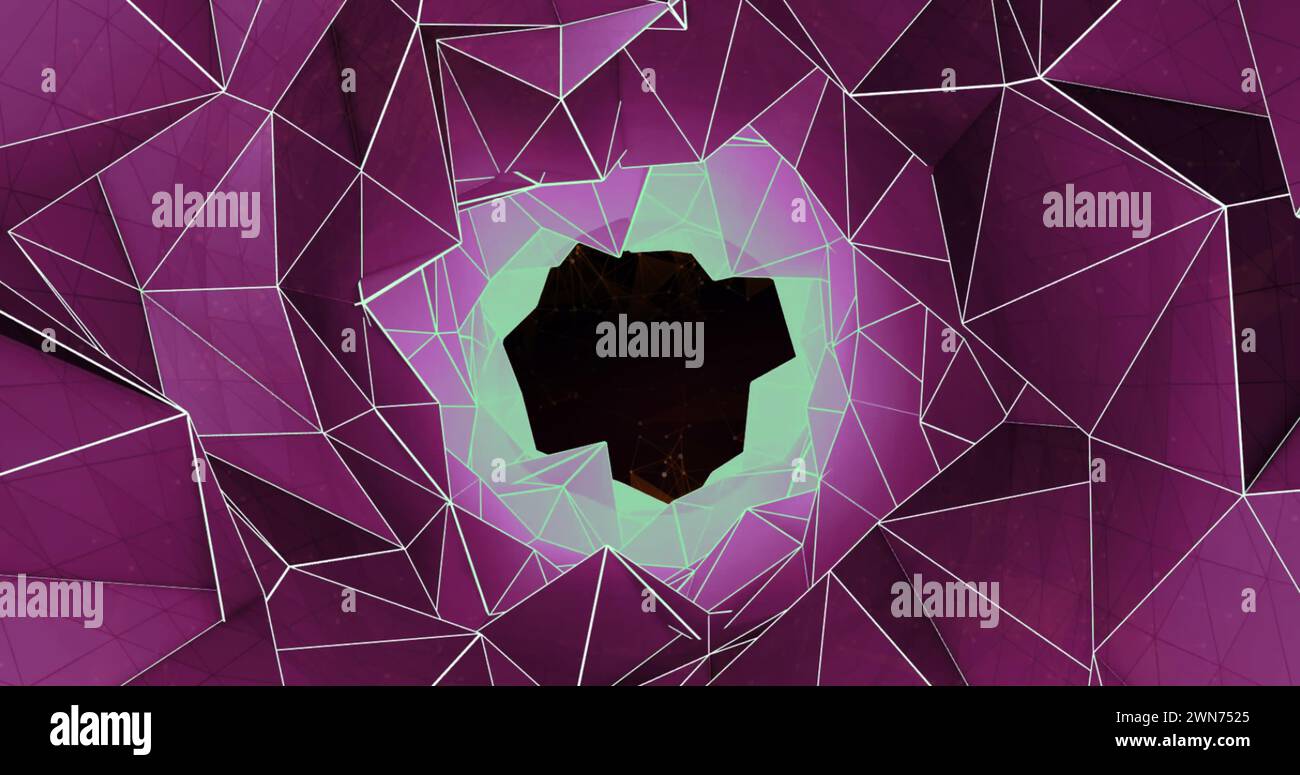 Image of data loading ring on black background Stock Photo - Alamy