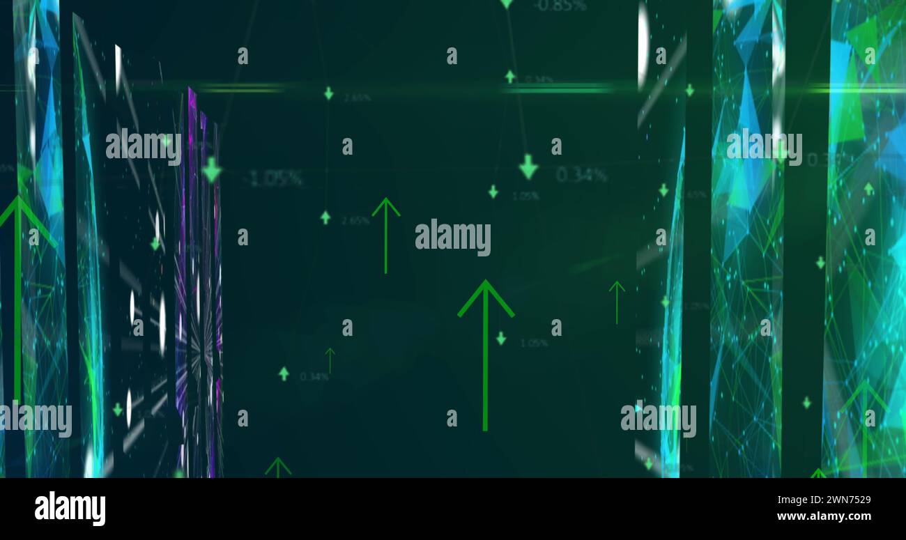 Tech arrows hi-res stock photography and images - Alamy