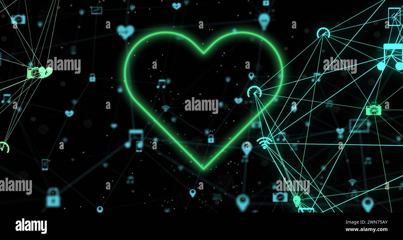 Heart network hi-res stock photography and images - Alamy