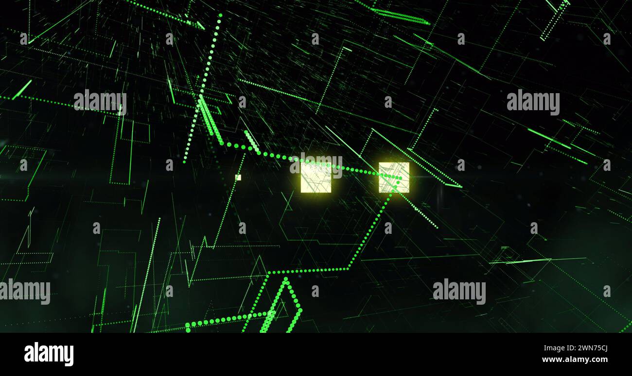 Image of data loading ring on black background Stock Photo - Alamy