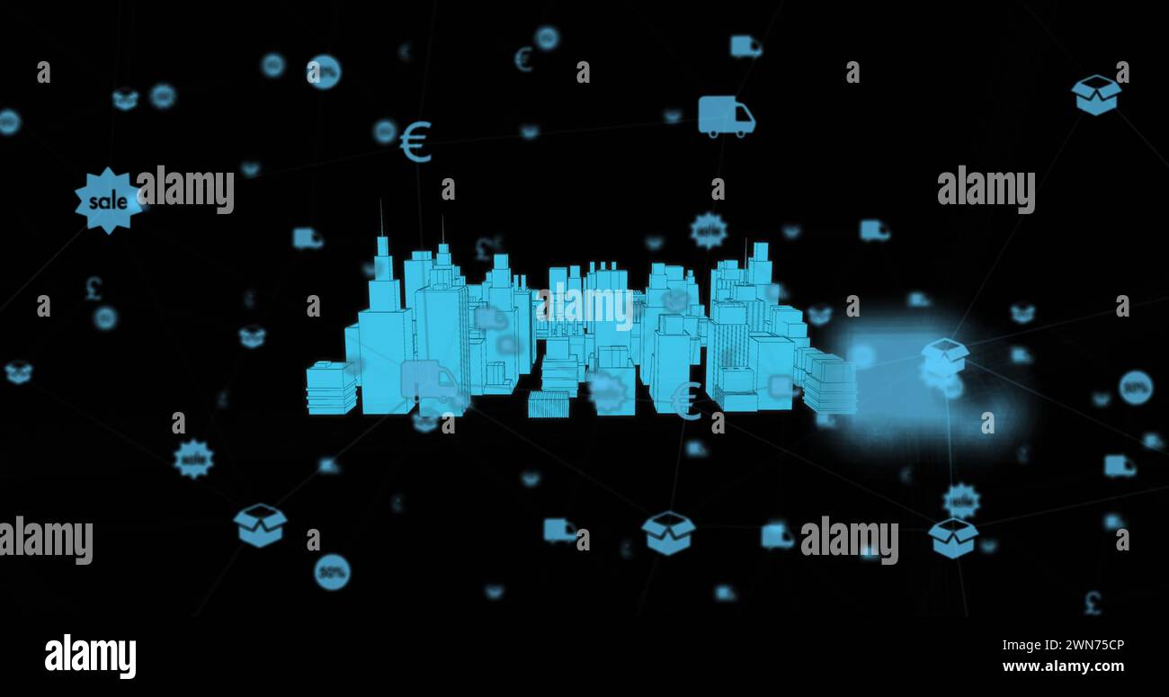 Communication connections city hi-res stock photography and images - Alamy