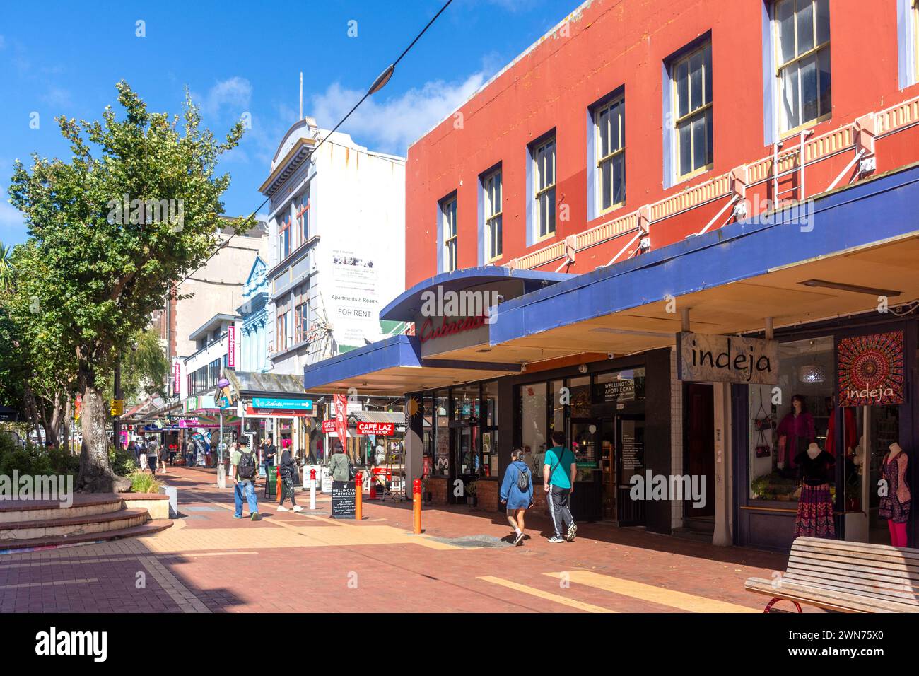 Te aro wellington new zealand hi-res stock photography and images - Alamy