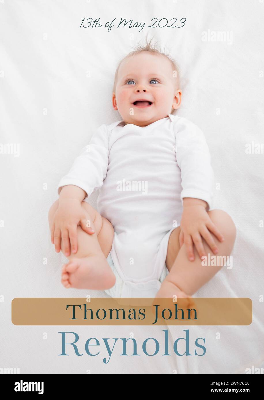 Composition of thomas john reynolds text with birth date over caucasian ...