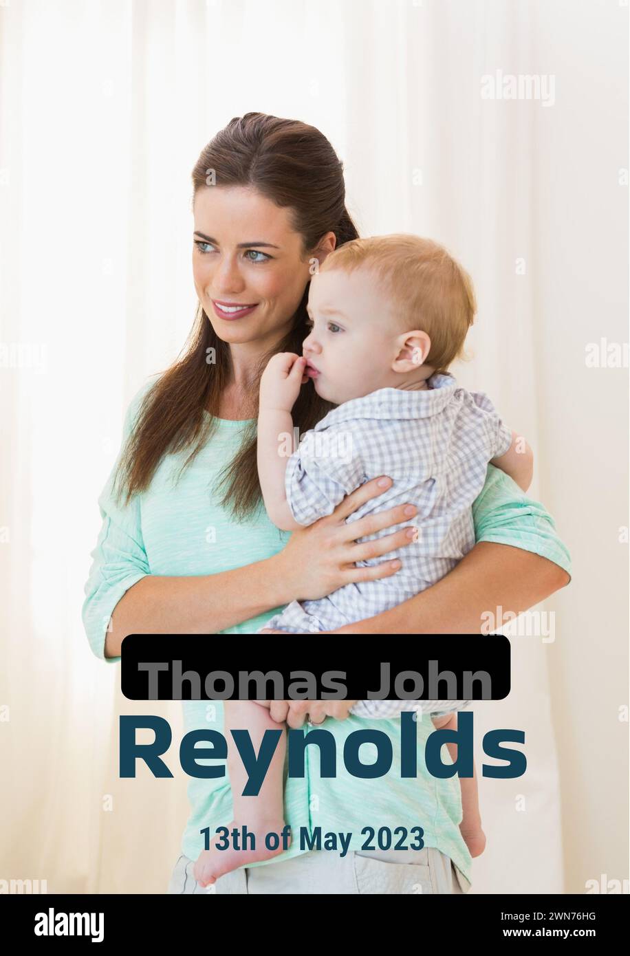 Composition of thomas john reynolds text with birth date over caucasian ...