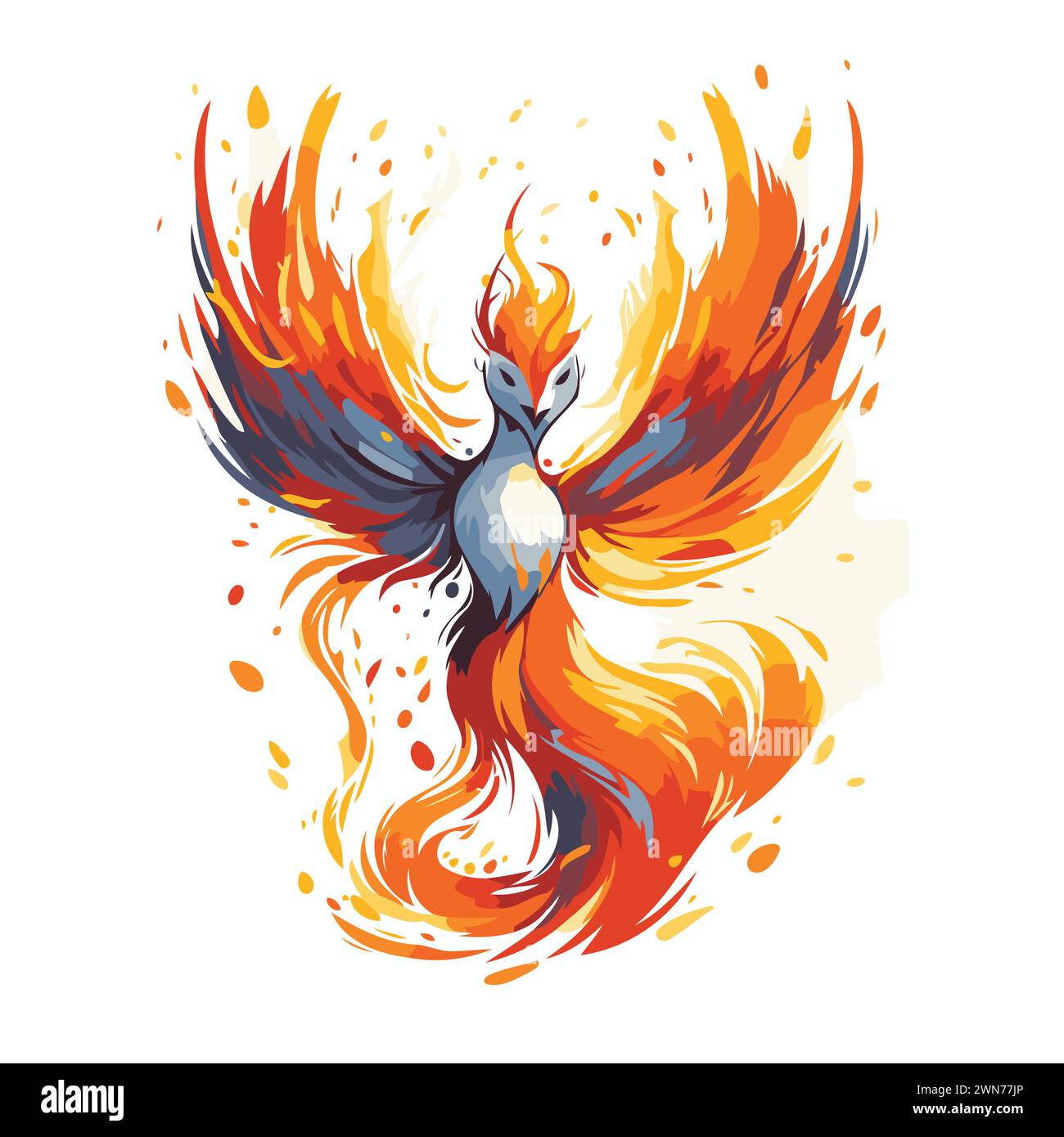 Flaming feather hi-res stock photography and images - Alamy