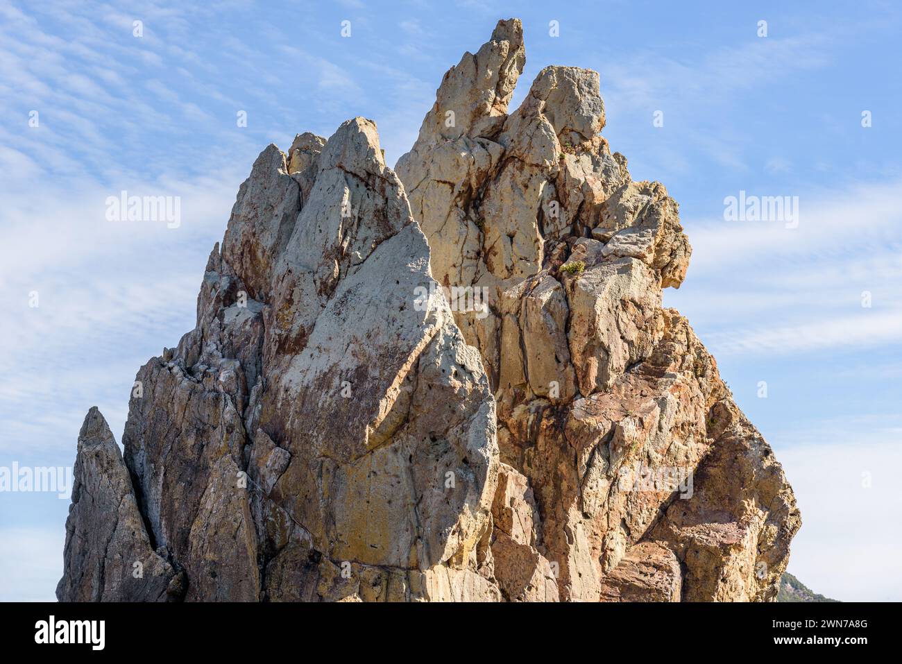 Hashigui Rocks amazing natural stone formations in Kushimoto Town in ...