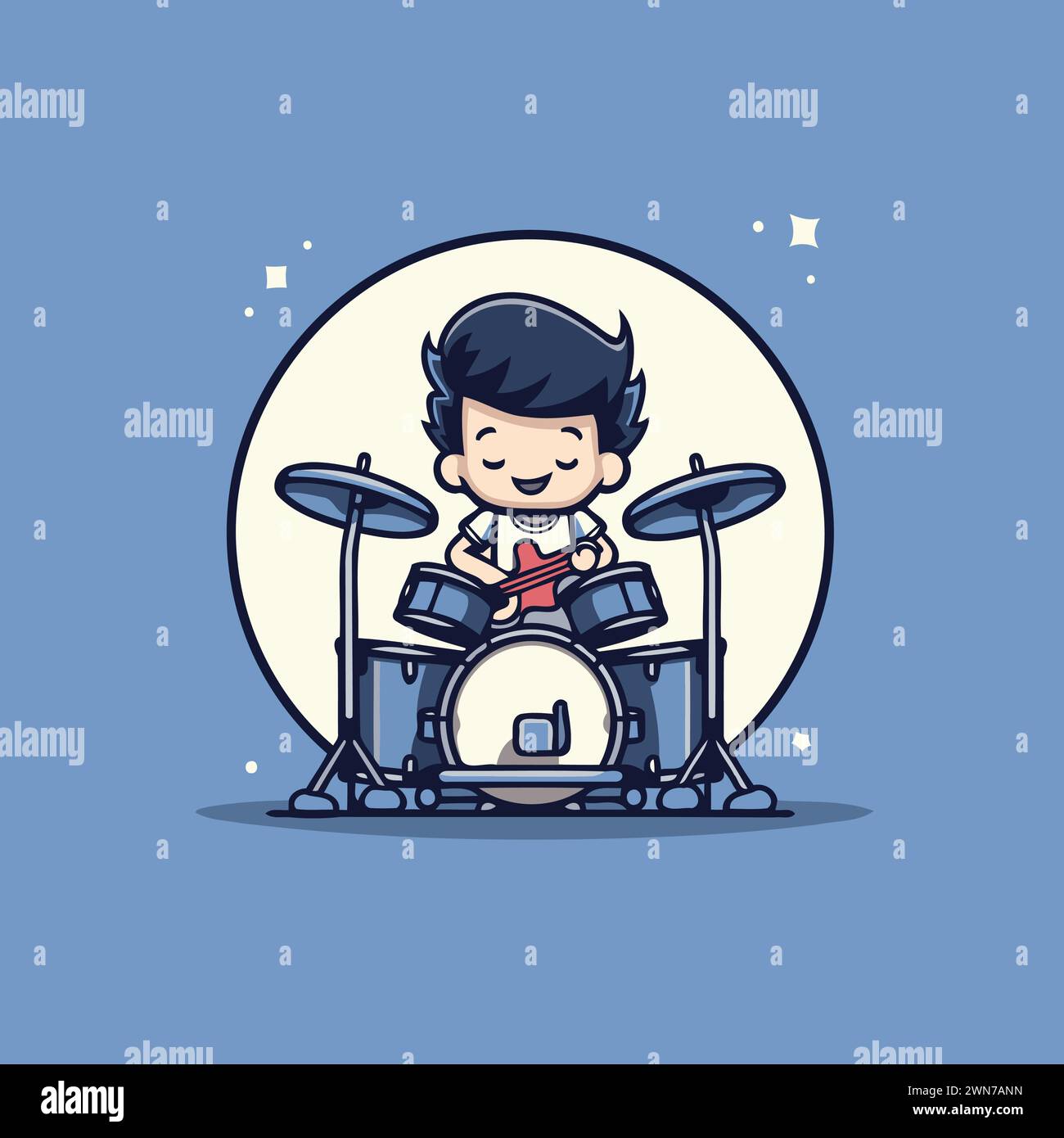 Drummer boy Stock Vector Images - Alamy