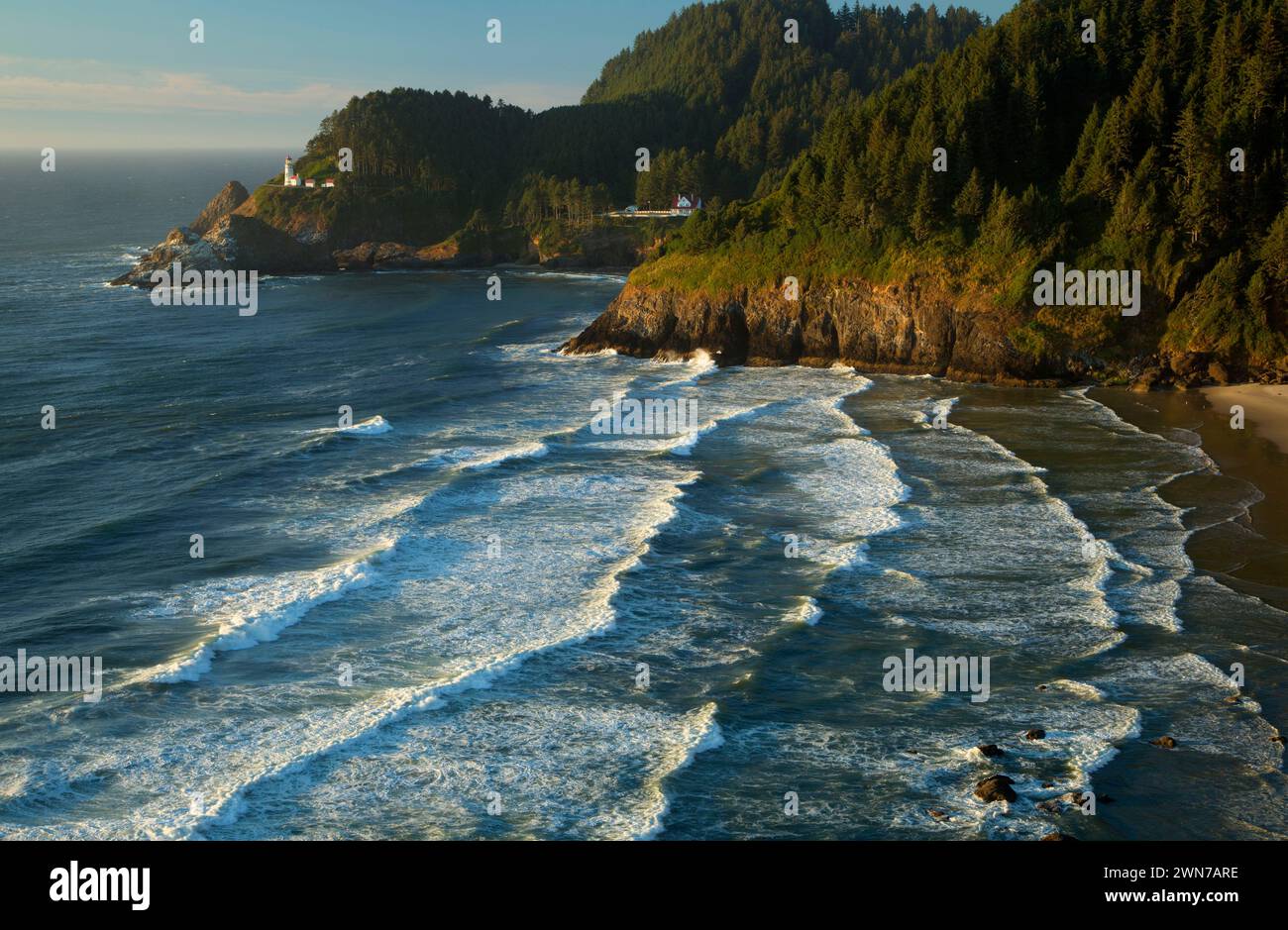 Heceta Head Lighthouse, Heceta Head Lighthouse State Park, Oregon Stock ...
