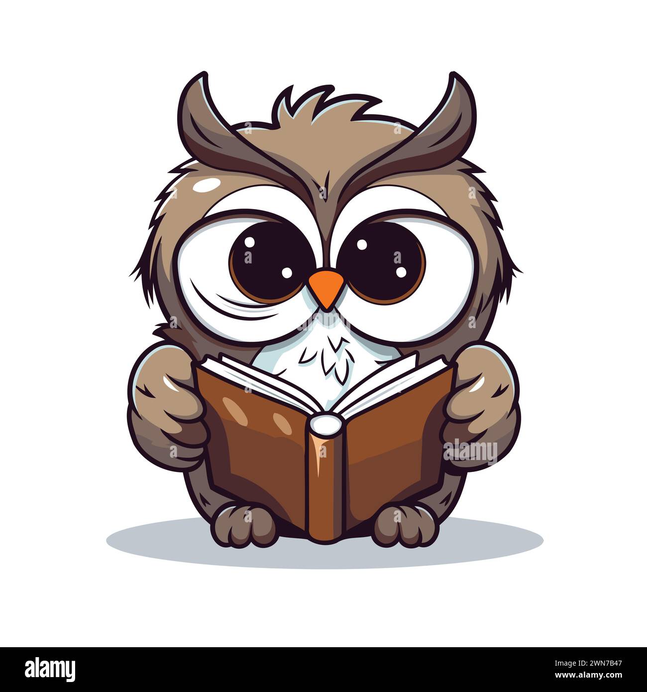 Reading mascot Stock Vector Images - Alamy